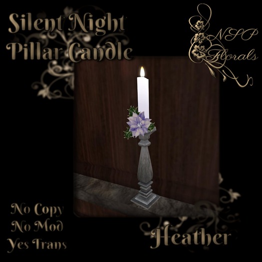 Second Life Marketplace - NSP Silent Night Candlestick (Heather)