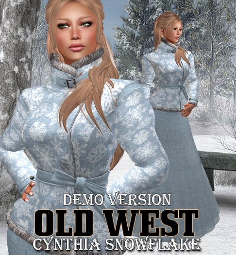 Second Life Marketplace - * Old West * Cynthia Winter Suit Demo