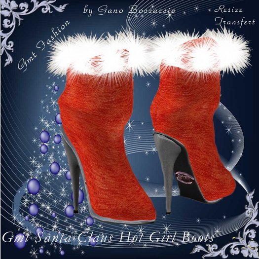 Second Life Marketplace - *** GMT Santa Claus' Bad Girl Boots *** DREAM ...