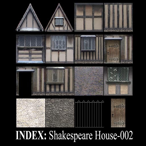 Second Life Marketplace - Harry Prefect's Shakespeare House Textures-002