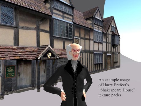 Second Life Marketplace - Harry Prefect's Shakespeare House Textures-004