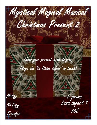 Second Life Marketplace - Mystical Magical Musical Christmas present 2