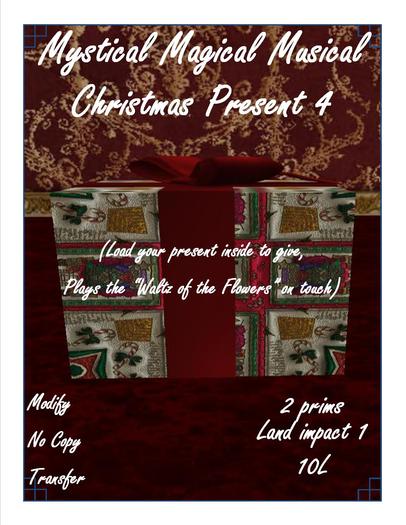 Second Life Marketplace - Mystical Magical Musical Christmas present 4