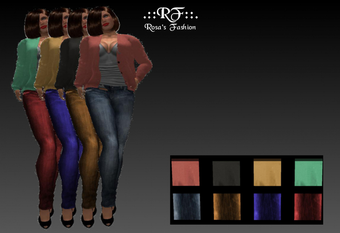 Second Life Marketplace - .::RF::. Complete ladies outfit