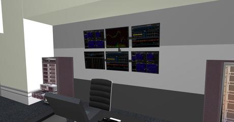 Second Life Marketplace - Muti-use Mesh 6 Monitor Array