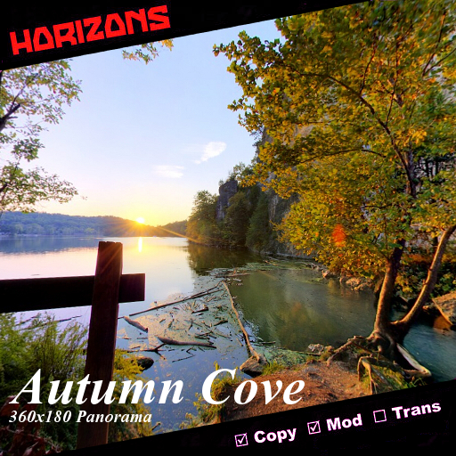Second Life Marketplace - Strato-Cube Scene - Autumn Cove 6-Megapixel ...