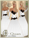 Second Life Marketplace - .:LC:. Quan Evening Gown with Appliers - white