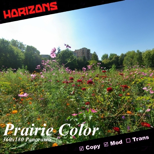 Second Life Marketplace - Strato-Cube Scene - Prairie Color 6-Megapixel ...