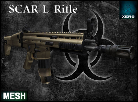 Second Life Marketplace - SCAR-Light Assault Rifle