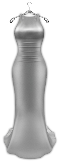 Second Life Marketplace - !Rebel Hope - Meg Mesh Gown Silver