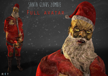 Second Life Marketplace - " Santa Claus Zombie " : HD PROMO