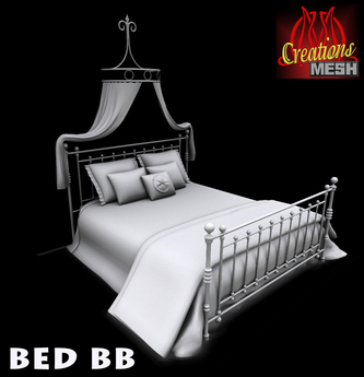 Second Life Marketplace - Bed BB FULL PERM MESH