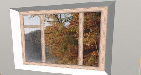 Second Life Marketplace - Animated picture "Window Rain"