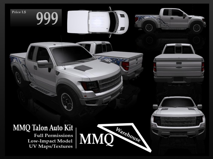 Second Life Marketplace - 2014 Talon Car Kit [Ultra End] -Full Permissions-