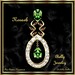 Second Life Marketplace - TST - NEVAEH EMERALD & RUBY BELLY JEWELRY YG.