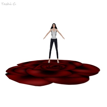 Second Life Marketplace - TC - Rose Pose Stand I - Red