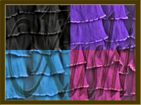 Second Life Marketplace - *Kushi* Trimmed Ruffles Fabric Seamless ...