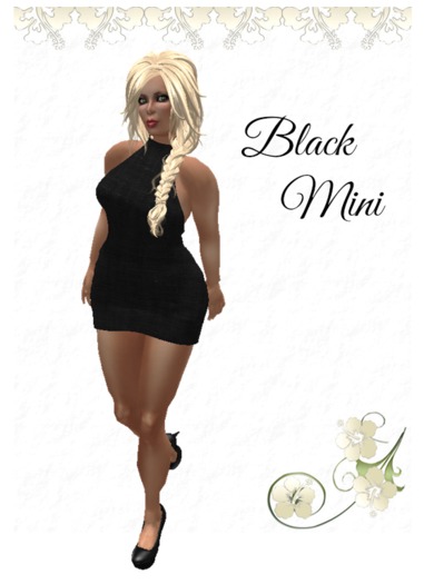 Second Life Marketplace - Black Mini