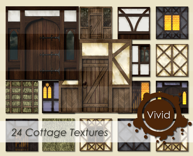 Second Life Marketplace - vivid - cottage textures