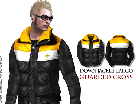Second Life Marketplace - * GUARDED CROSS/Men’s-Wear * Down Jacket: FARGO