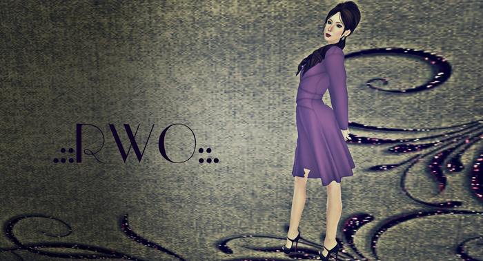 Second Life Marketplace - .::RWO::. Plochere Silk Wrap Dress Mesh