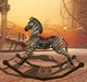 Second Life Marketplace - Rocking Horse Zebra by Littlebird