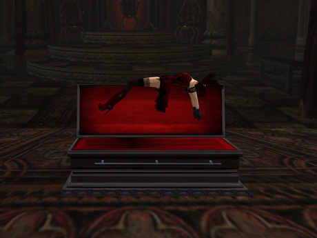 Second Life Marketplace - Dark Wood Gothic Vampire Coffin With Color ...