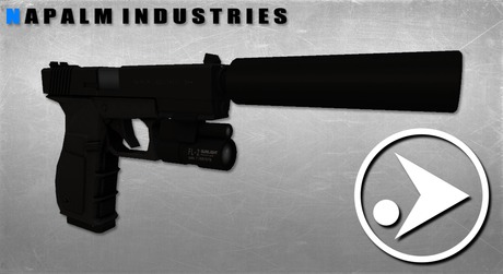 Second Life Marketplace - Napalm Industries Gun 18