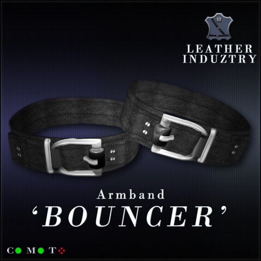 Second Life Marketplace - Leather Induztry - Prim Armband Bouncer