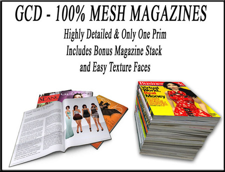 Second Life Marketplace - Magazines