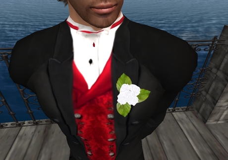 Second Life Marketplace - Mw buttoneer white for the groom flowers ...