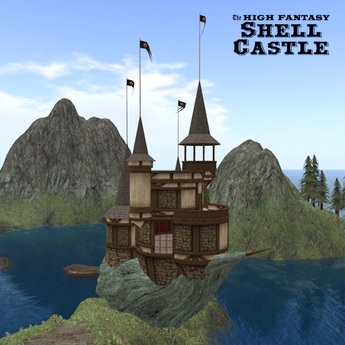 Second Life Marketplace - The High Fantasy Shell Castle