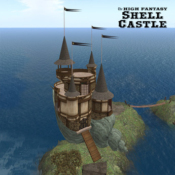 Second Life Marketplace - The High Fantasy Shell Castle