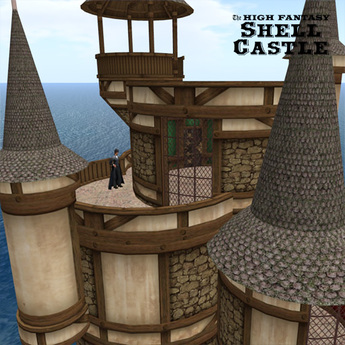 Second Life Marketplace - The High Fantasy Shell Castle