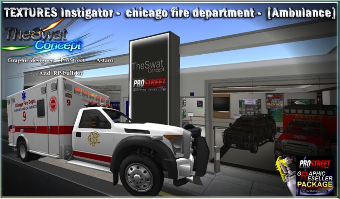 Second Life Marketplace - TEXTURES Instigator - chicago fire department ...