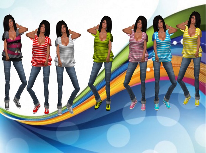 Second Life Marketplace - Remmi Pink & Grey