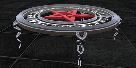 Second Life Marketplace - Pentacle Table (Sculpty Pentagram Table ...