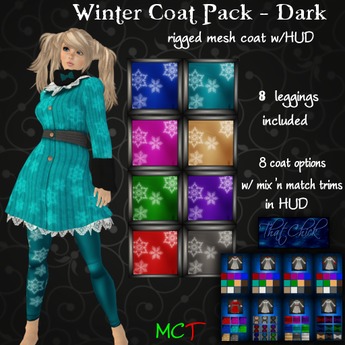 Second Life Marketplace - ~tc~ Mesh Winter Coat DEMOS