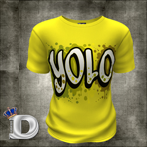 Second Life Marketplace - [Depht] Yolo Tshirt Yellow