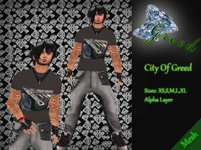Second Life Marketplace - City Of Greed
