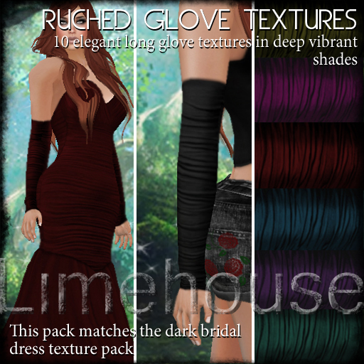Second Life Marketplace - Ruched Glove templates