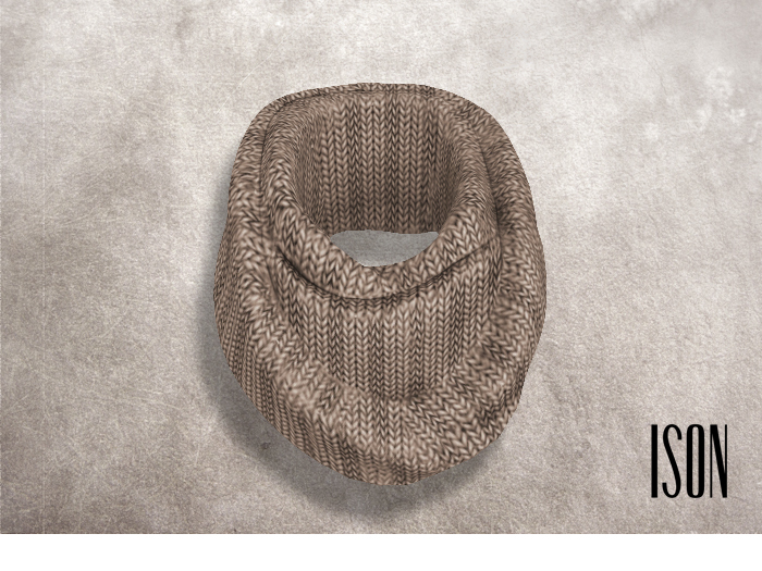 Second Life Marketplace - ISON - oversized infinity scarf (blush)