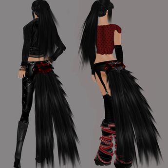 Second Life Marketplace - Neko Tail for Petite/Micro Avatars With ...