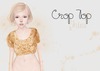Second Life Marketplace - .:: Shine! Crop Top ::. Shy Girls