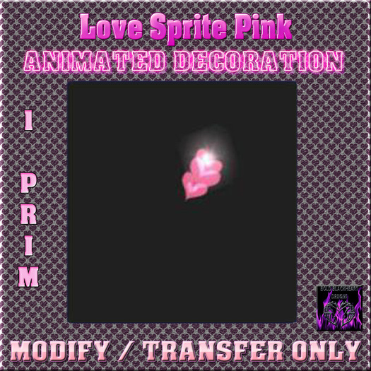 Second Life Marketplace - BBD - Love Sprite Pink (ANIMATED DECORATION ...