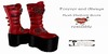 Second Life Marketplace - {REVERIE} Mesh Platform Boots - Forever & Always
