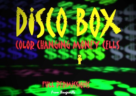 Second Life Marketplace - Disco dance sky Box Funky money Full Perms