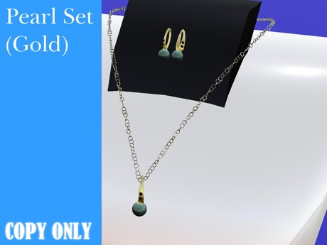 Second Life Marketplace - *RS* Pearl Set (Gold)