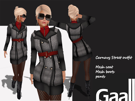 Second Life Marketplace - GAALL* Carnavy Street outfit