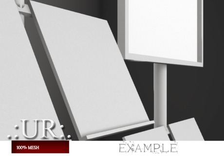 Second Life Marketplace - .:UR:. Podium Display (full perm mesh)